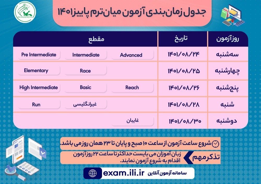 آموزش زبان انگلیسی کانون زبان ایران